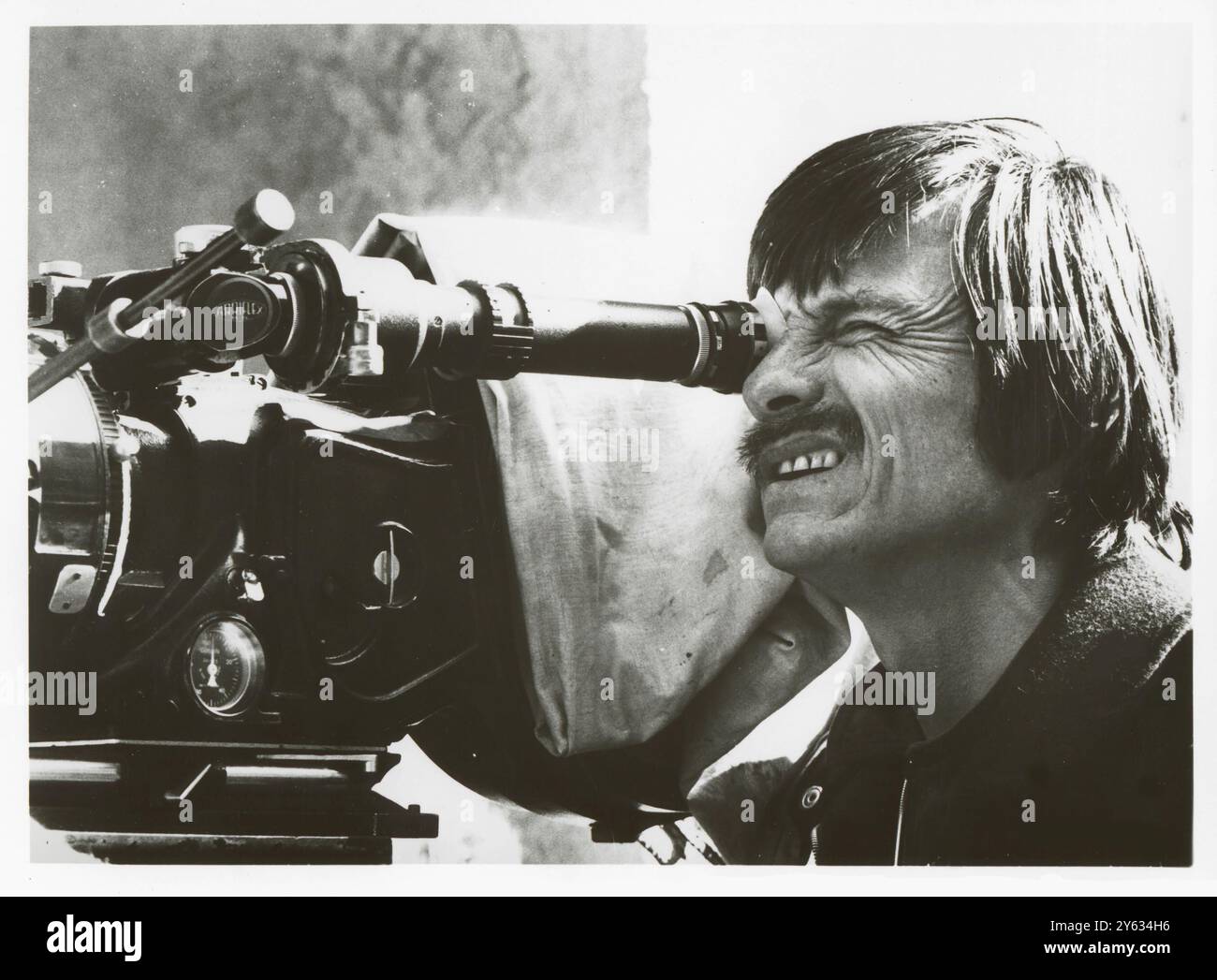Andrei Tarkovsky on the set of his film Nostalghia. Museum: PRIVATE ...