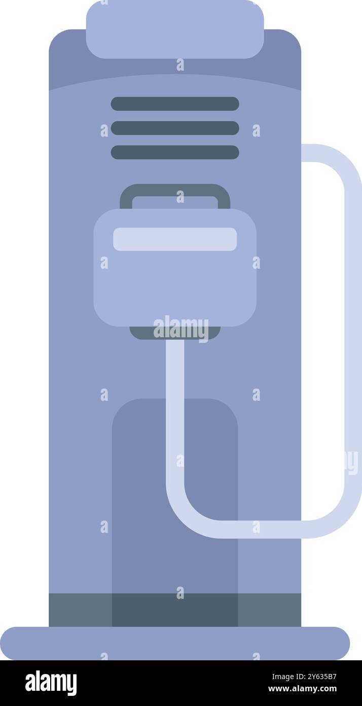 Electric vehicle charger supplying power to a car, electric transport ...