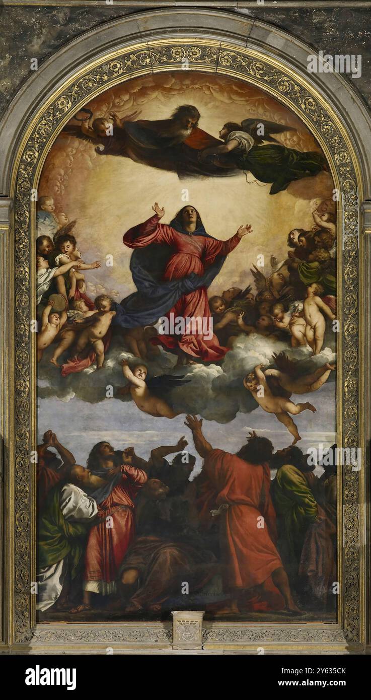 The Assumption of the Blessed Virgin Mary. Museum: Santa Maria Gloriosa ...