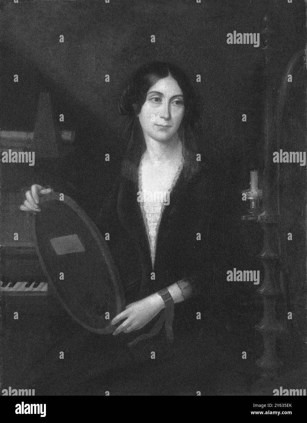 Portrait of Marceline Desbordes-Valmore (1786-1859). Museum ...