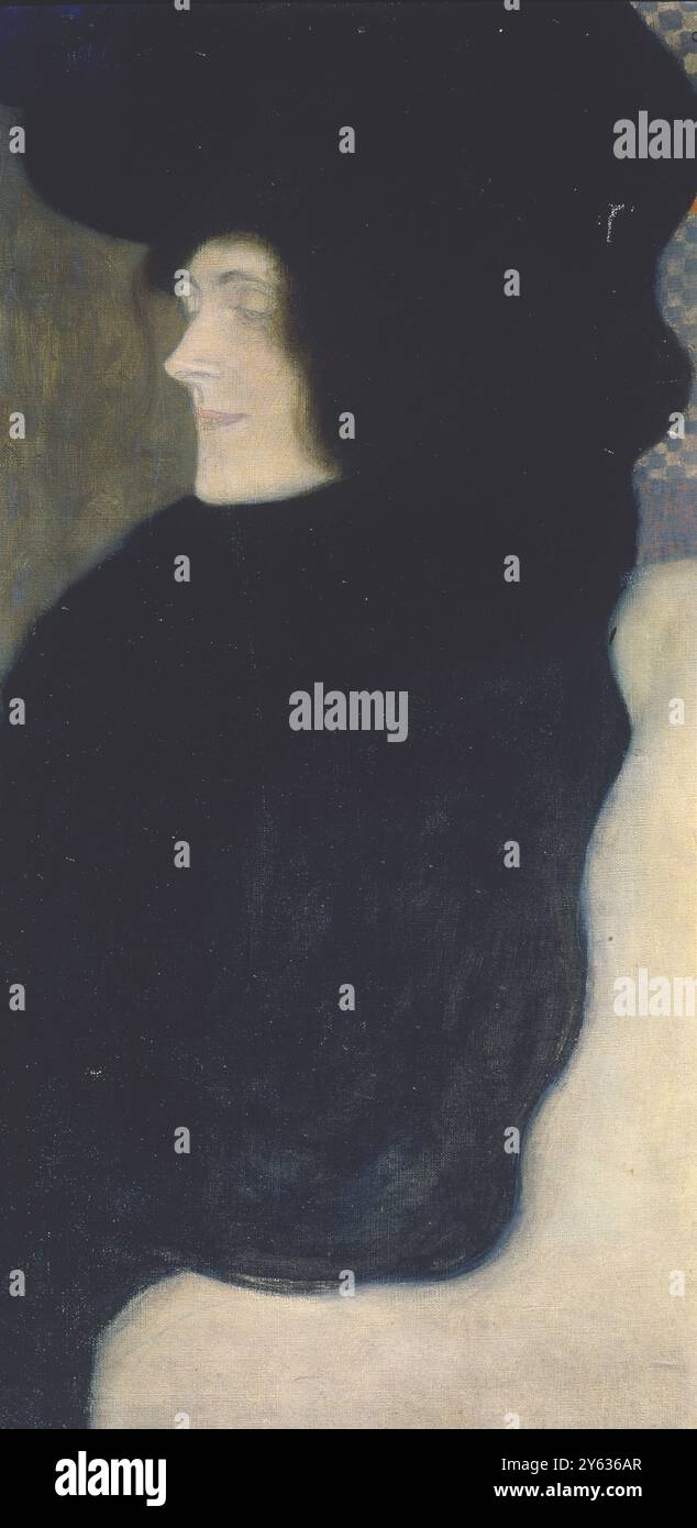 Pale Face. Museum: Neue Galerie New York. Author: GUSTAV KLIMT Stock ...