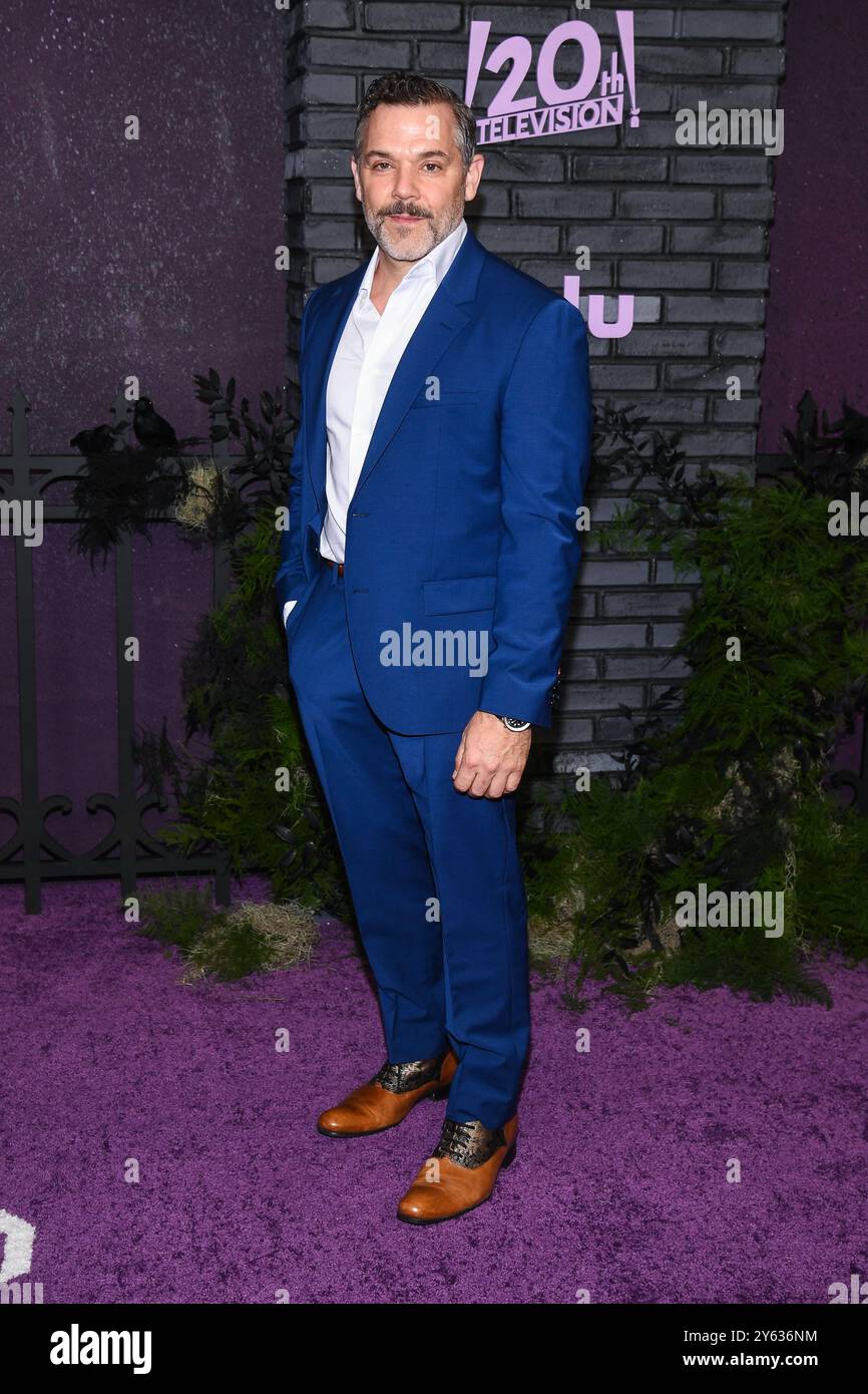 New York, USA. 22nd Sep, 2024. Joshua Bitton walking on the red carpet ...