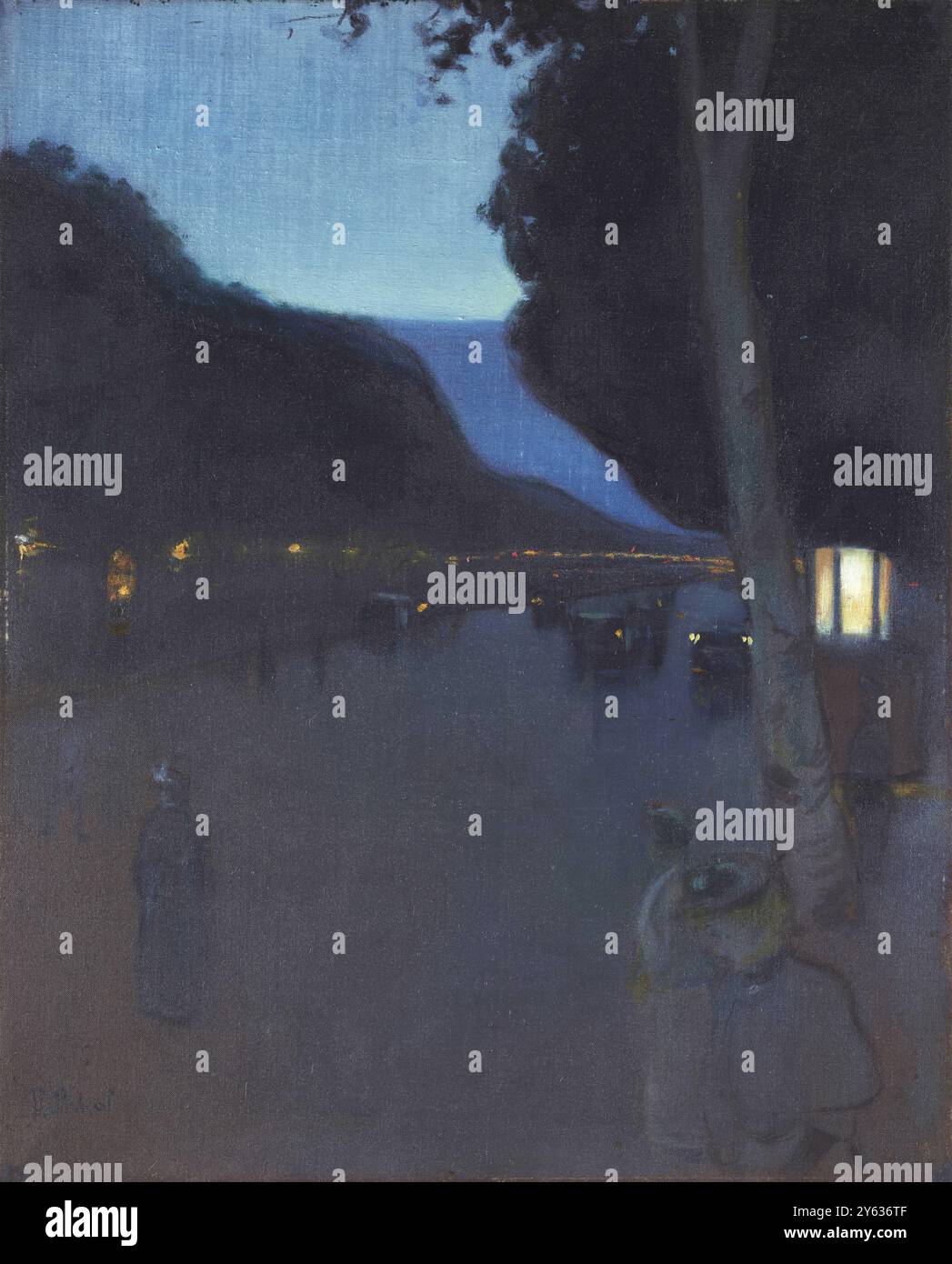 Parisian Boulevard. Museum: Museu Cau Ferrat. Author: RAMON PICHOT ...