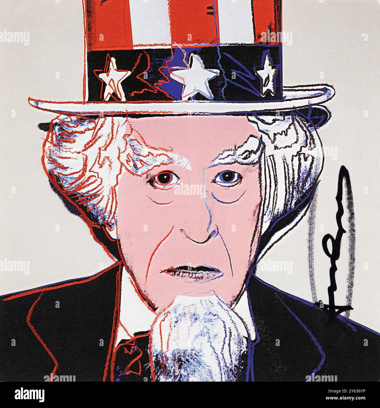 Uncle Sam, Set of Myths. Museum: © The Andy Warhol Foundation for the ...