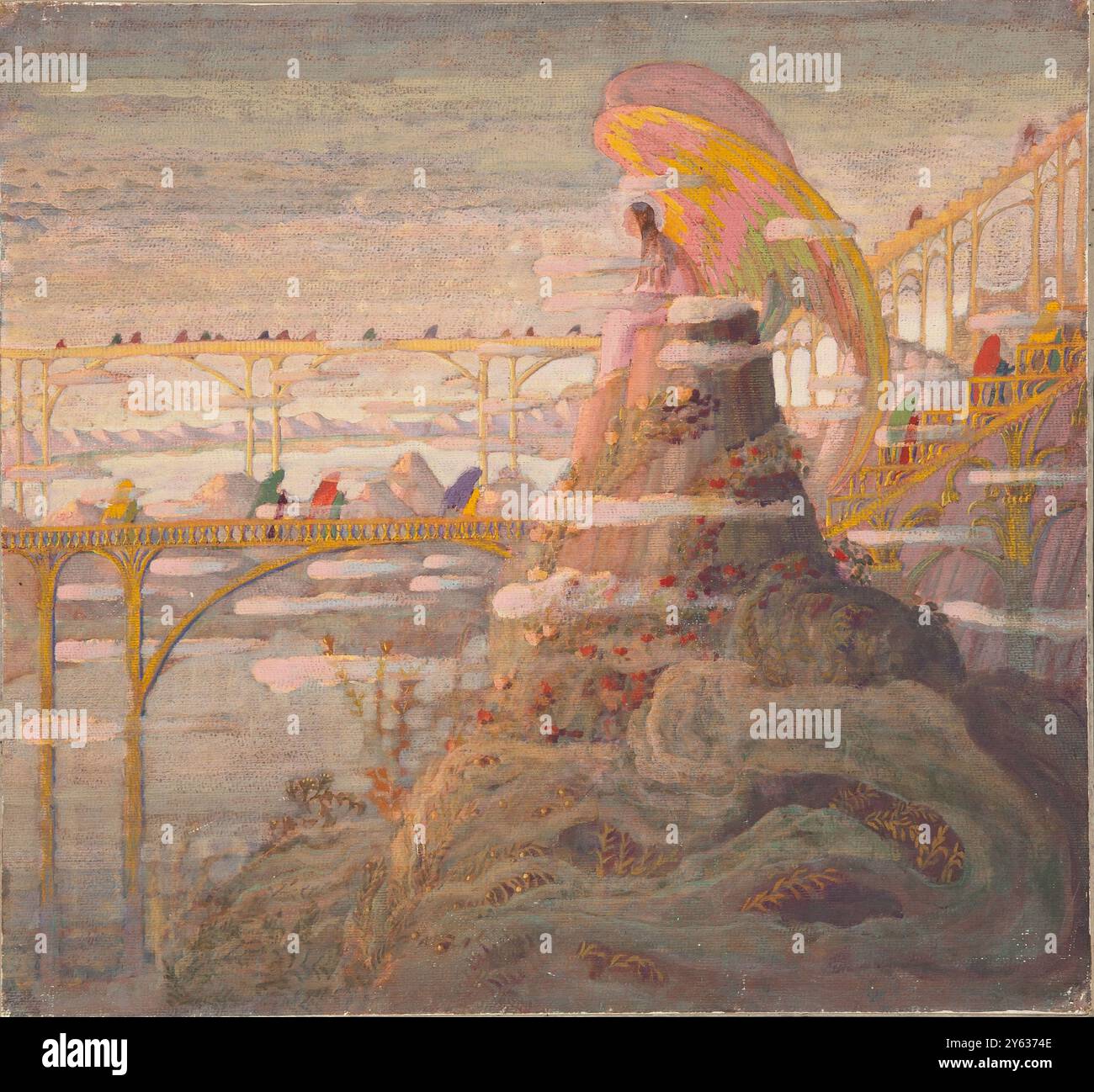 Angel (Angel Prelude). Museum: State M. Ciurlionis Art Museum, Kaunas ...