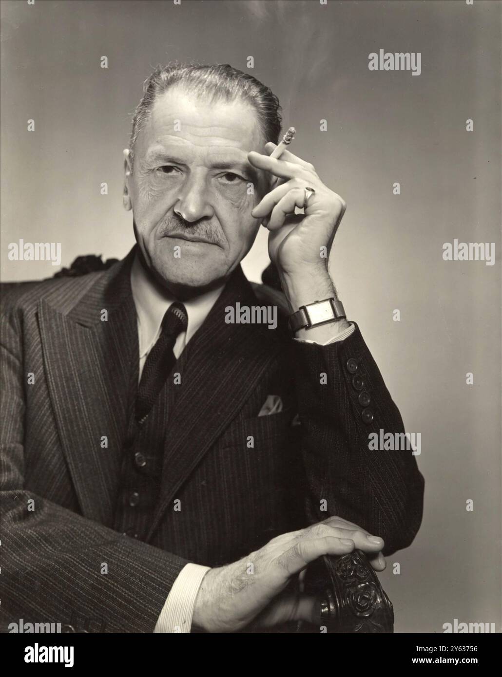 Portrait of W. Somerset Maugham (1874-1965). Museum: PRIVATE COLLECTION ...