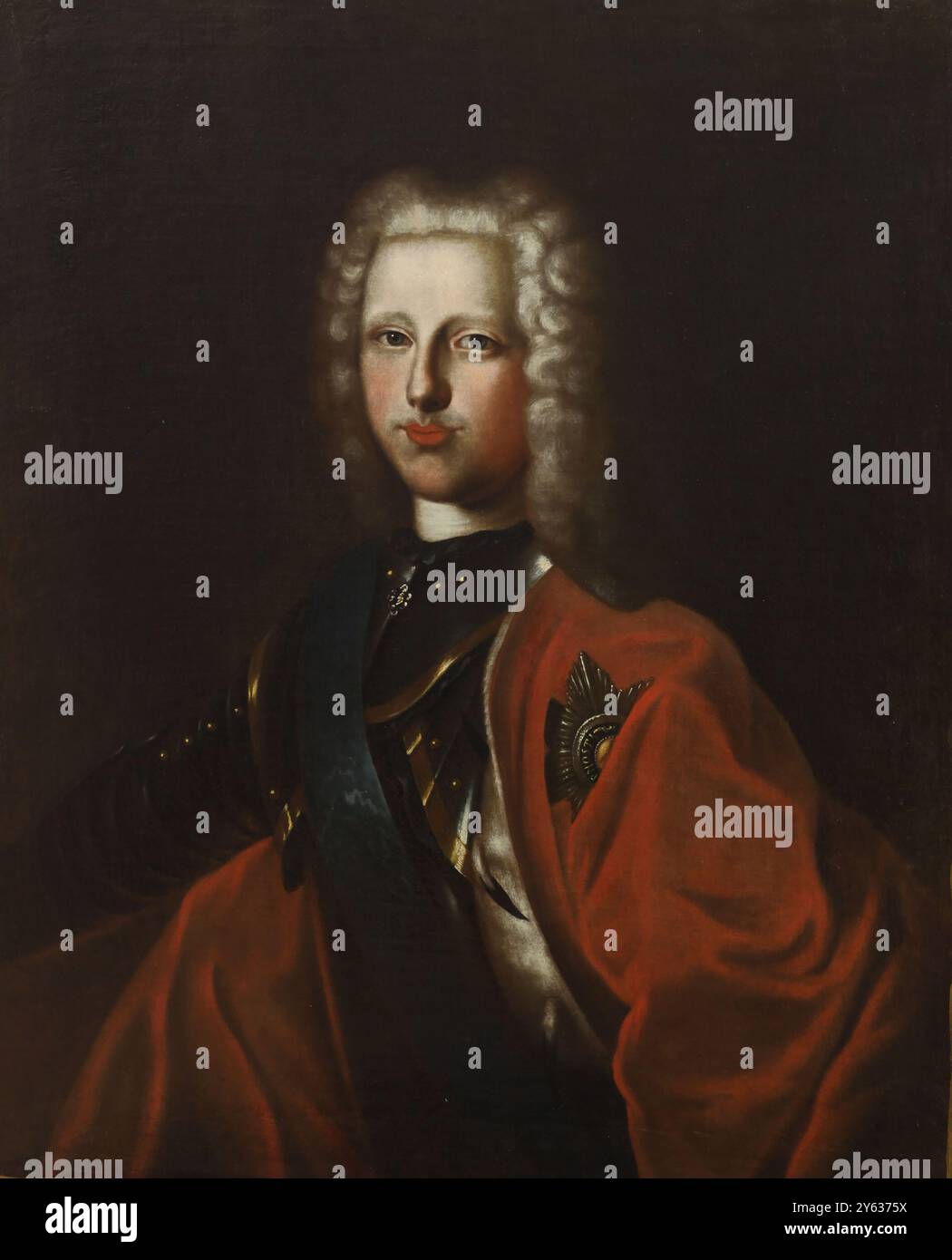 Portrait of Charles Augustus of Holstein-Gottorp (1706-1727), Prince ...