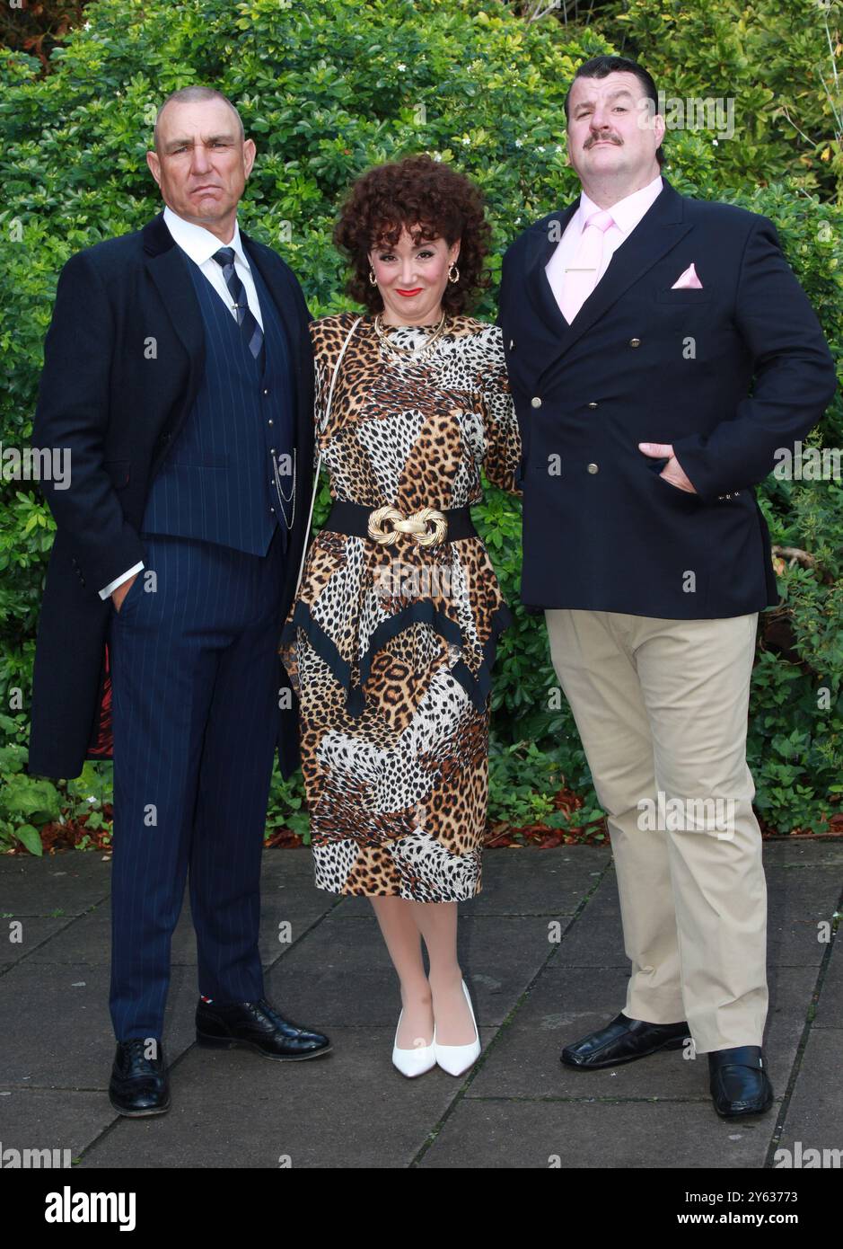 London, UK. Nicola Munns, Vinnie Jones and Craig Berry at the Only ...