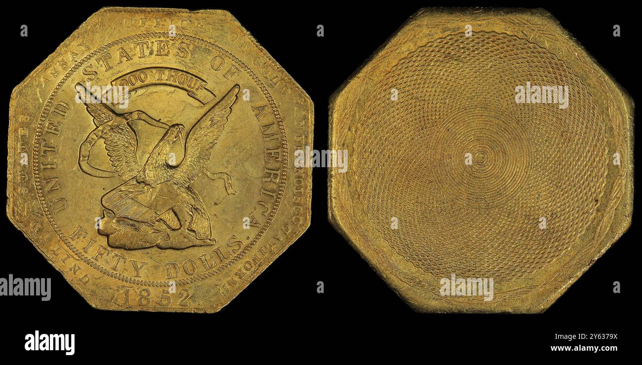 U.S. Assay Office Fifty Dollar. Museum: PRIVATE COLLECTION. Author ...