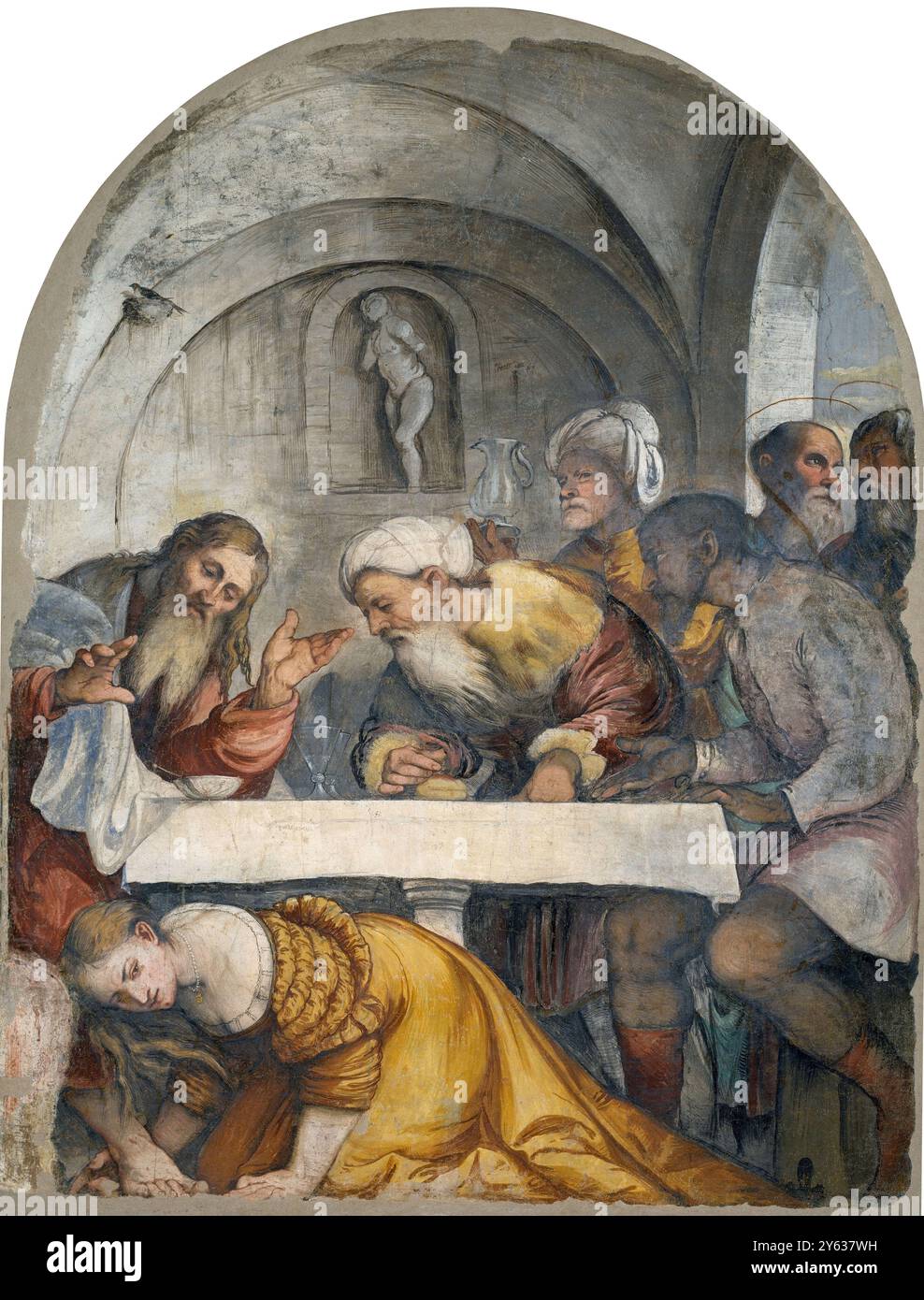 Christ in the House of Simon the Pharisee. Museum: Pinacoteca Tosio ...