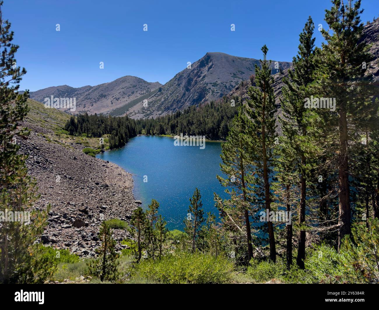 Big Virginia Lakes is a hike in the Eastern Sierra Nevada just north of ...