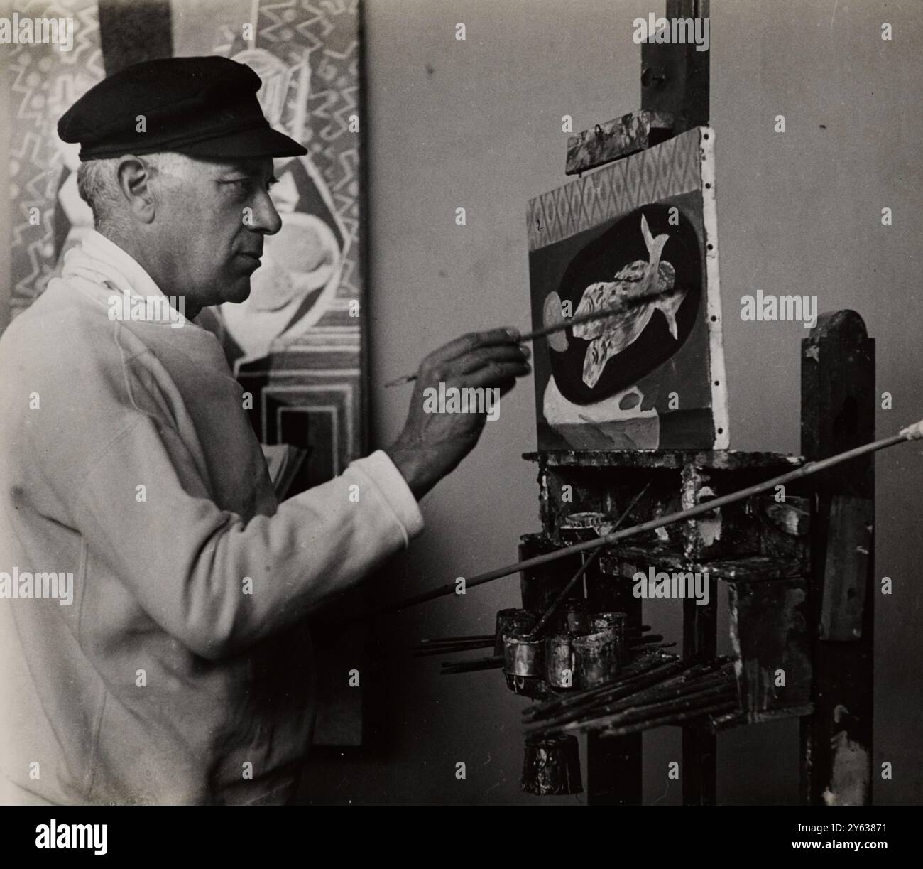 Portrait of Georges Braque (1882-1963). Museum: PRIVATE COLLECTION ...