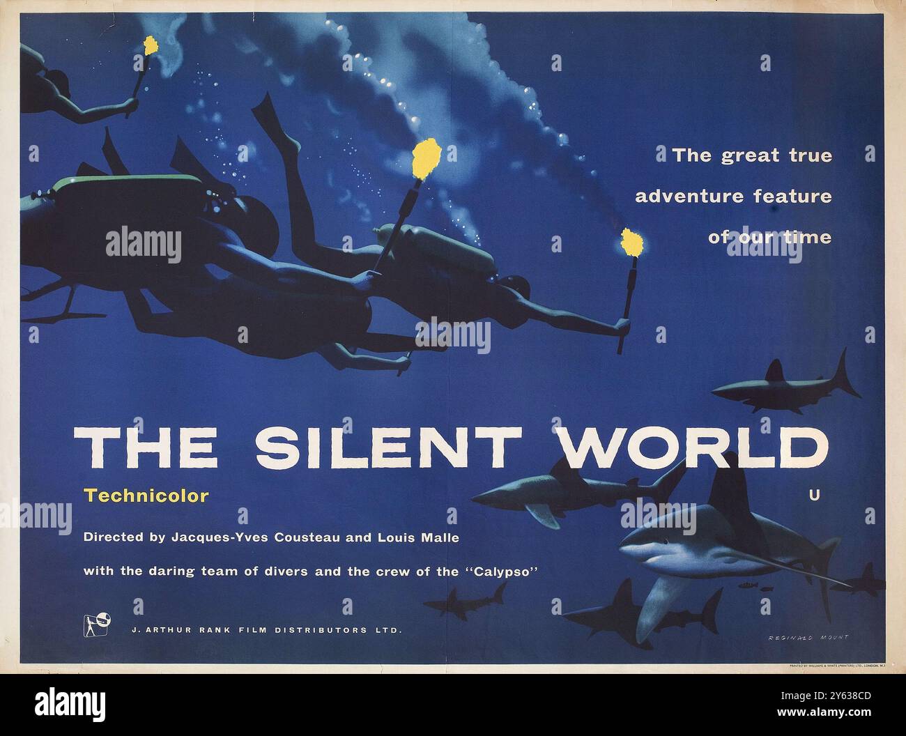 The silent world jacques cousteau hi-res stock photography and images ...