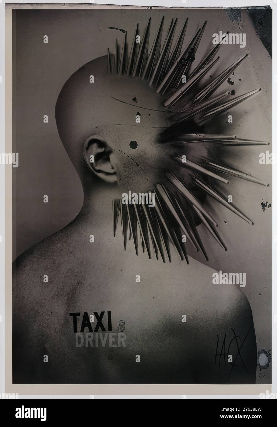 Movie poster "Taxi Driver" by Martin Scorsese. Museum: PRIVATE ...