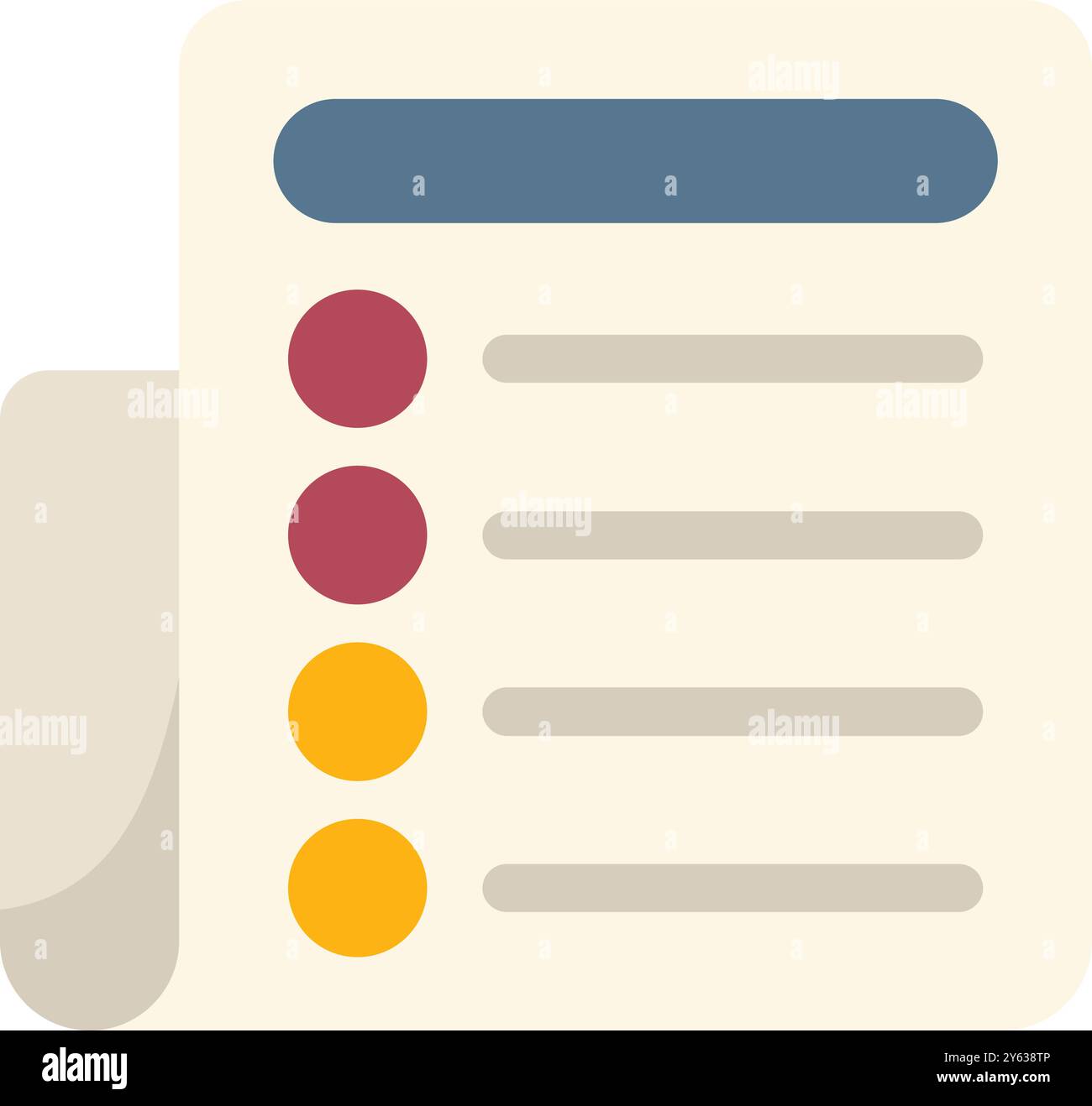 Document with check marks representing completed tasks icon Stock Vector Image & Art - Alamy