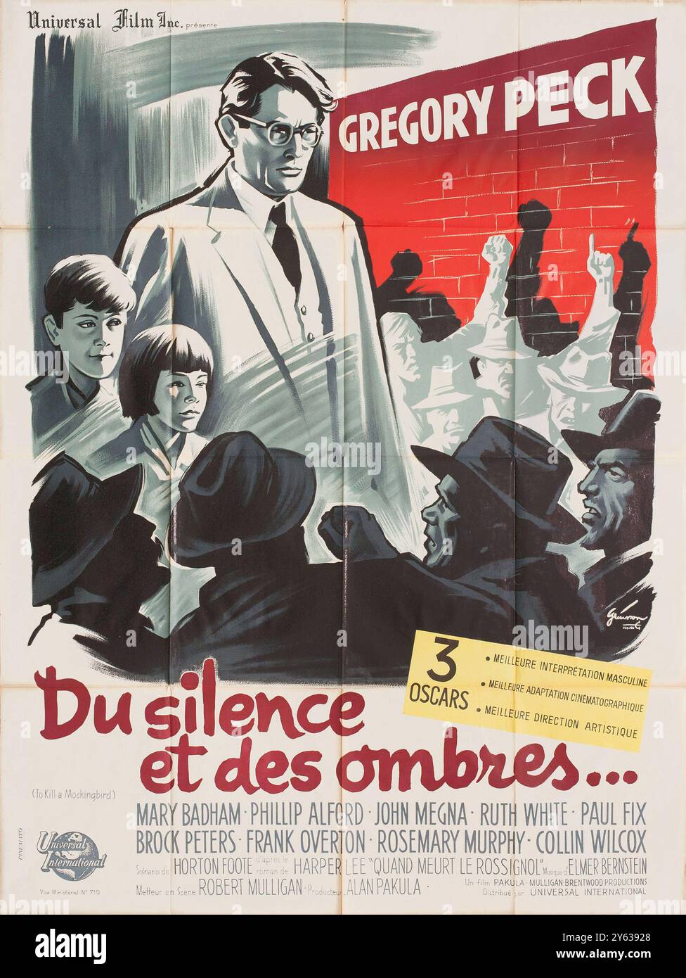 Movie poster "To Kill a Mockingbird" by Robert Mulligan. Museum ...