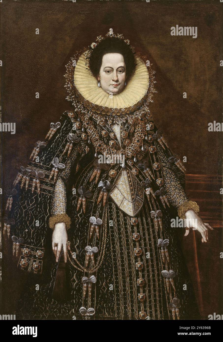 Portrait of Margherita Aldobrandini (1588-1646), Duchess of Parma and ...