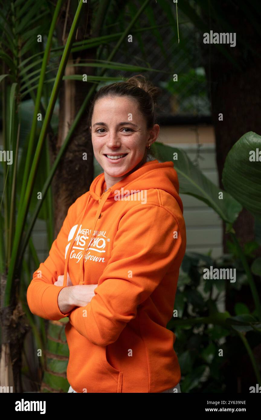 Barcelona, 02/13/2024. Interview with FC Barcelona women's soccer ...