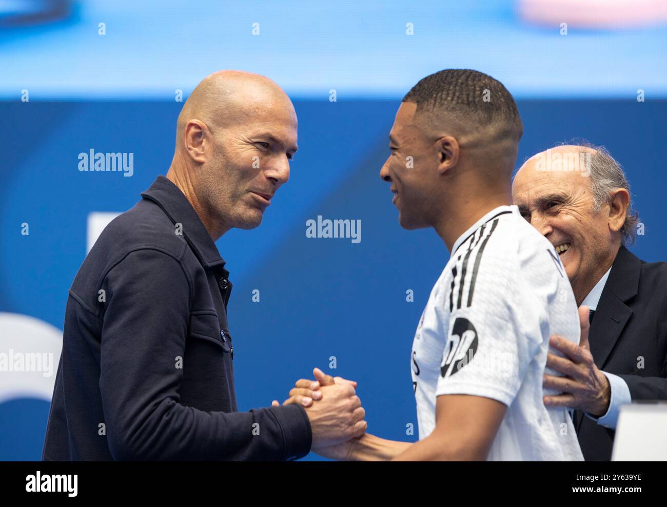 Madrid, 16/07/2024. Presentation of Kylian Mbappe as a Real Madrid ...