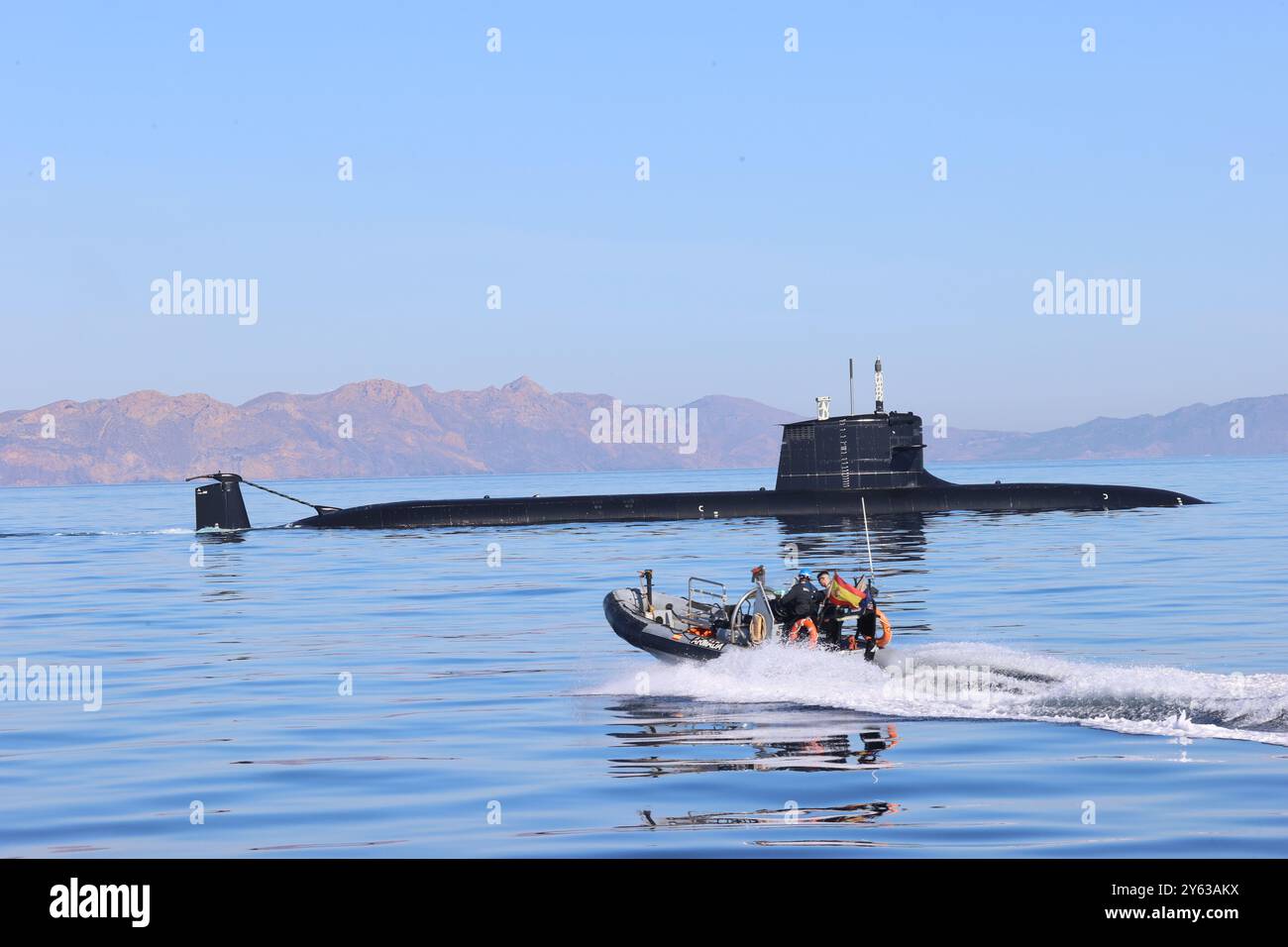 Cartagena (Murcia), 17/11/2023. Report on the new S-81 Isaac Peral ...