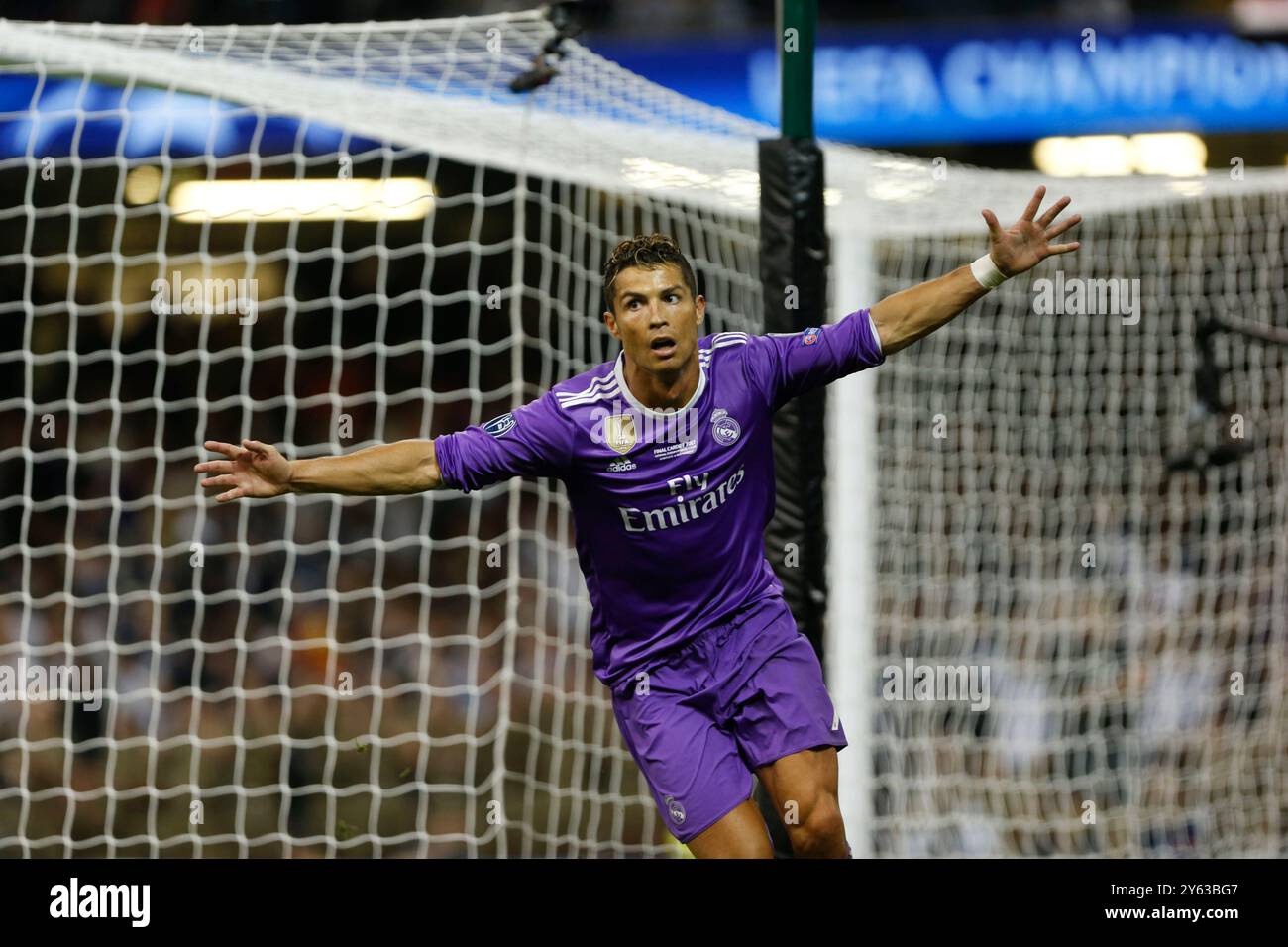 Cristiano ronaldo final 2017 cardiff hi-res stock photography and ...