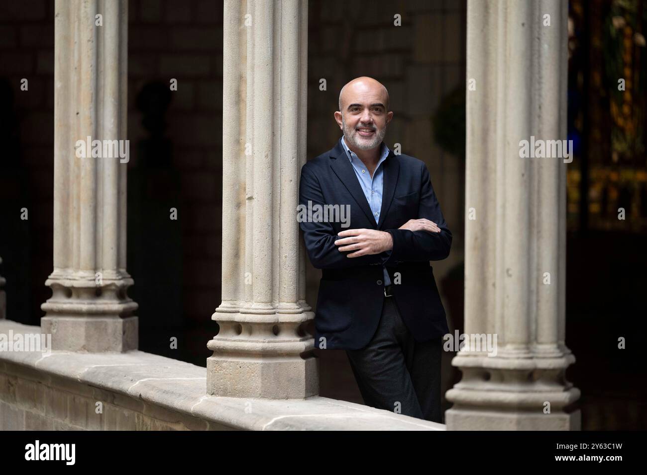 Barcelona, 11/29/2023. Interview with Daniel Sirera, municipal group of ...