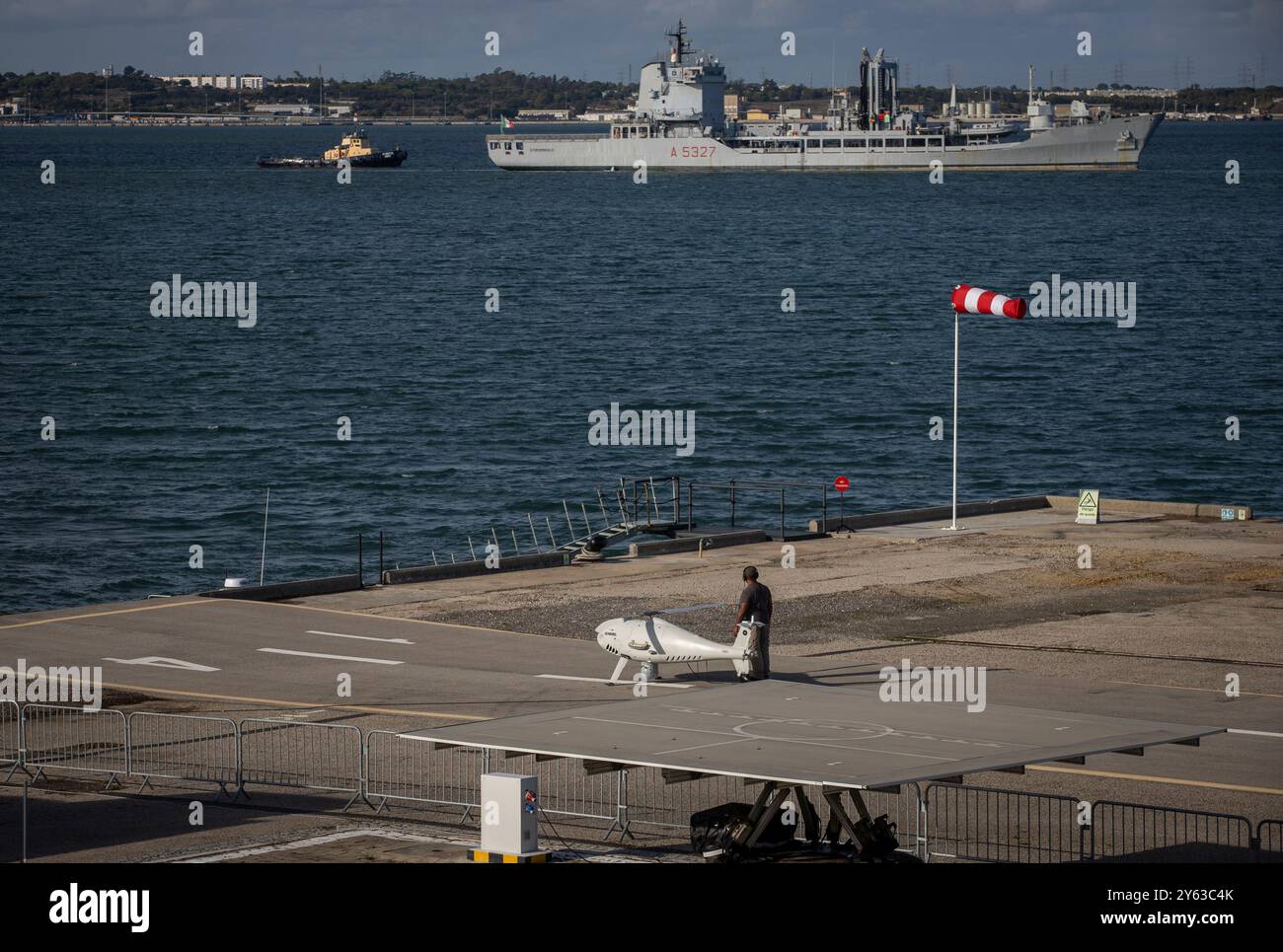 Sesimbra (Portugal), 09/21/2023. Repmus 2023 and NATO Dynamic Messenger ...