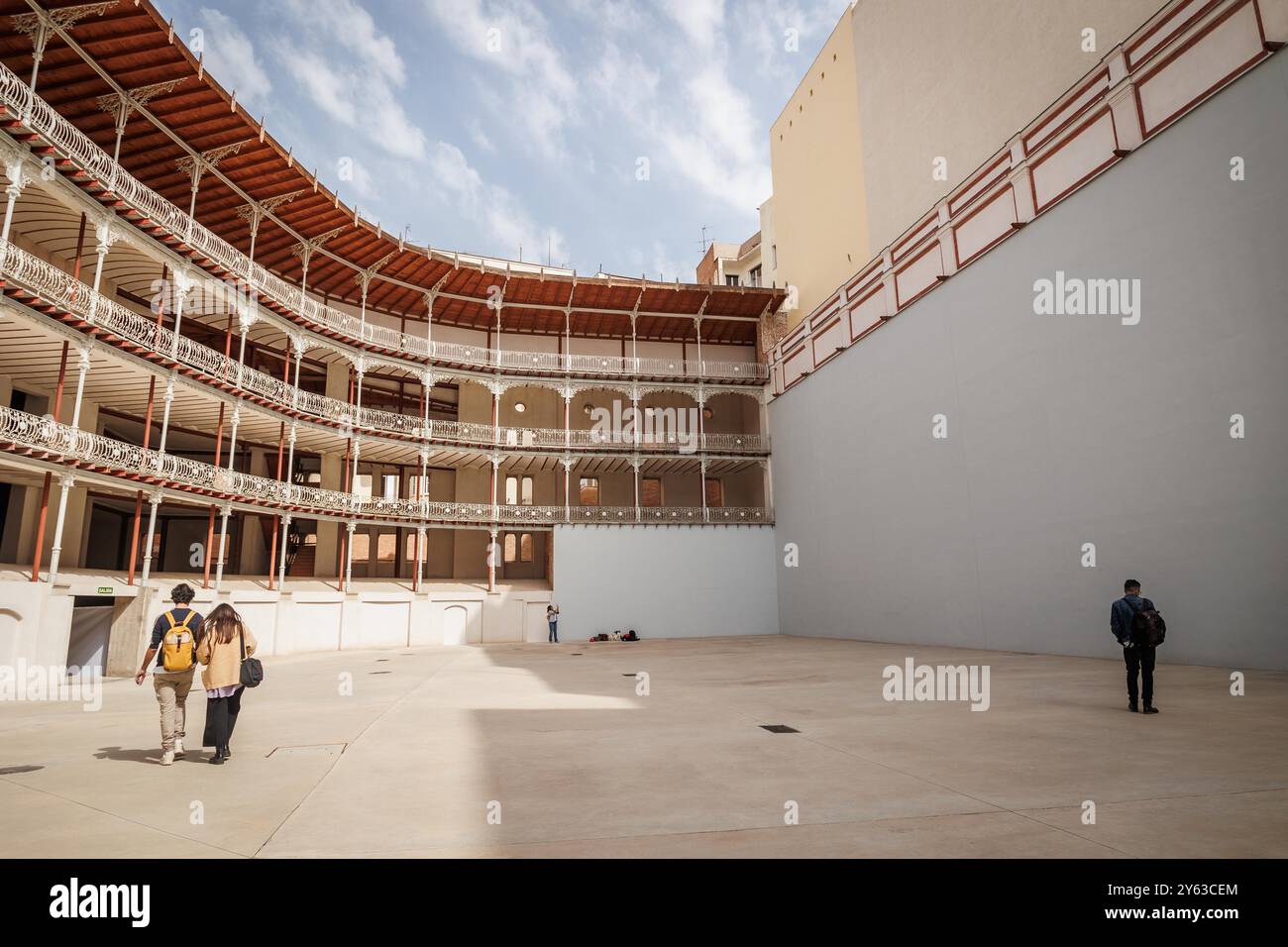 Madrid, 03/20/2024. Opening of the old Beti Jai fronton. Photo: Tania ...