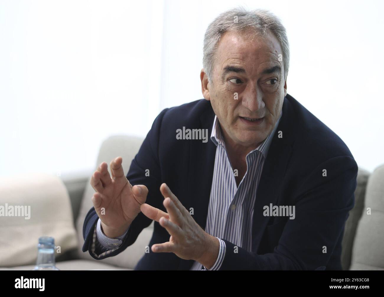 Madrid, 05/10/2023. Interview with Javier Lozano, president of the ...
