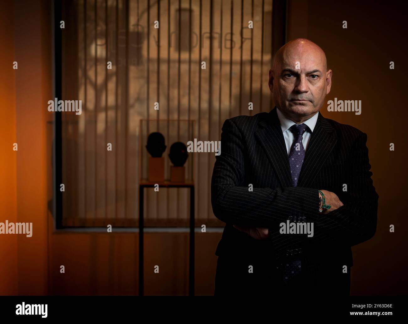 Madrid, 02/19/2024. Interview with Javier Gómez Bermúdez, a judge on ...