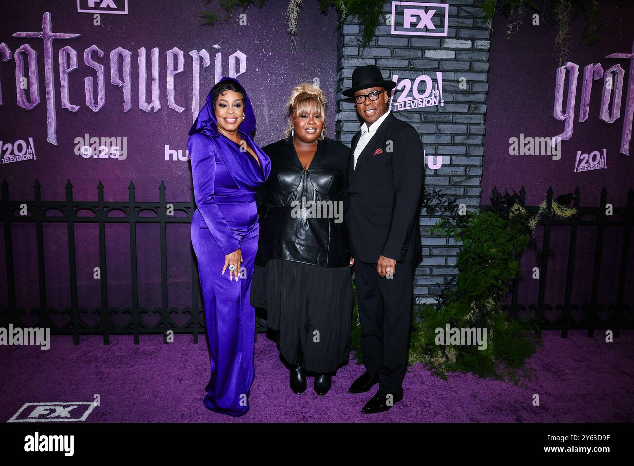 New York, USA. 22nd Sep, 2024. Niecy Nash, Raven Goodwin and Courtney B ...