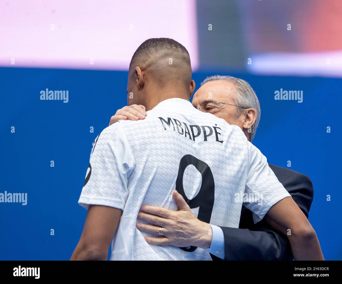 Madrid, 16/07/2024. Presentation of Kylian Mbappe as a Real Madrid ...