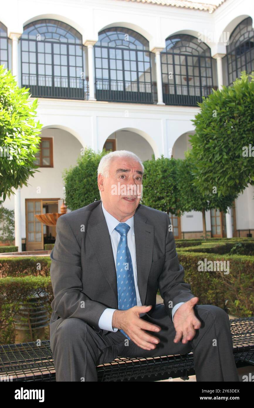 Seville, 10/06/2009. Interview with the Minister of Tourism, Luciano ...