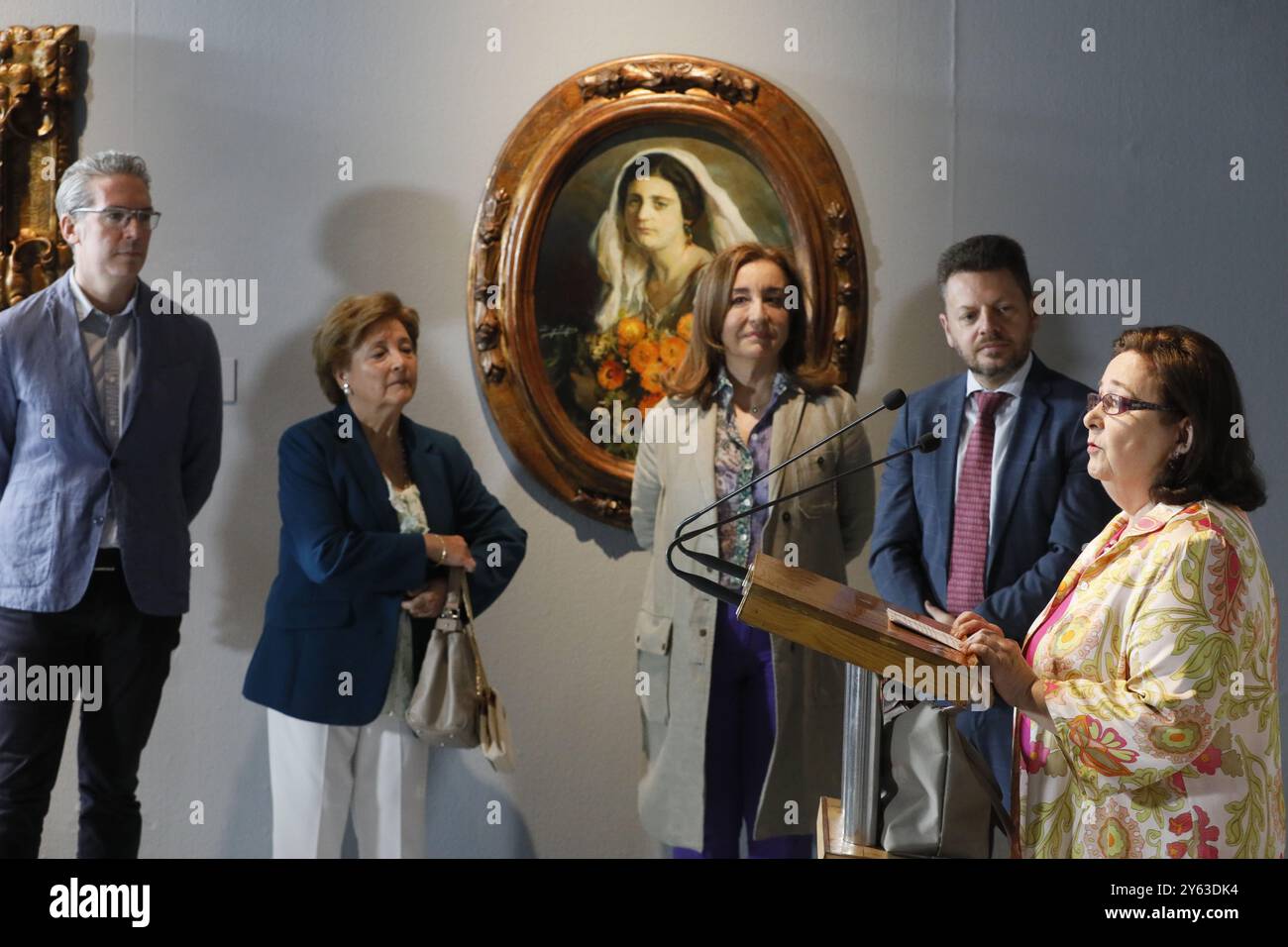 Seville, 05/16/2024. Opening of the exhibition "Seville in the eyes ...