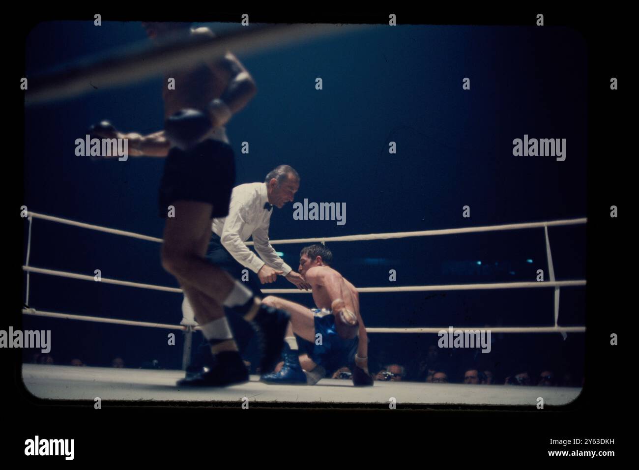 Madrid, 29/01/1970. Miguel Velázquez is proclaimed European lightweight ...