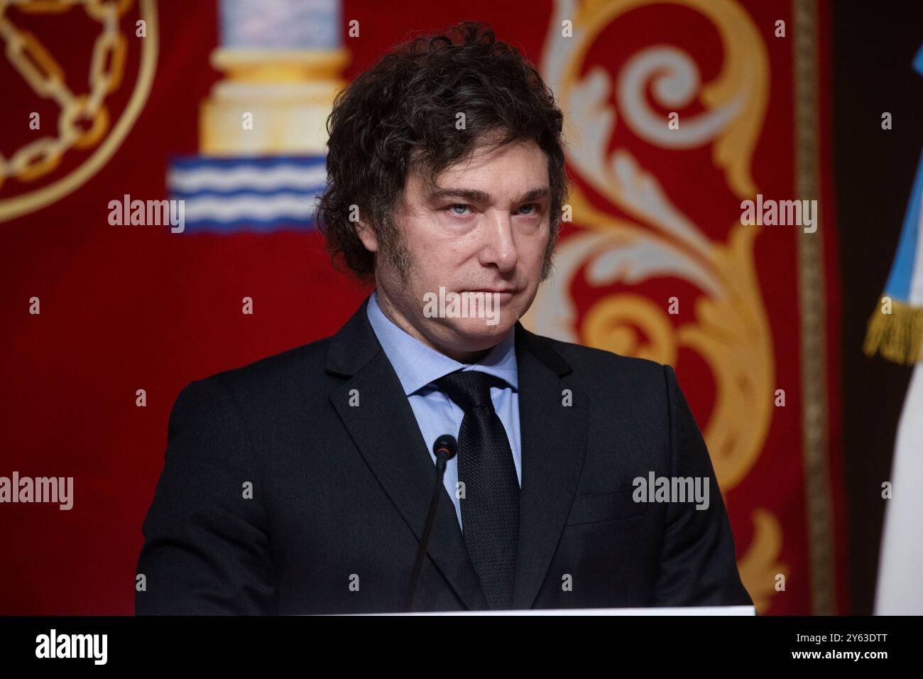 Madrid, 06/21/2024. The President of Argentina, Javier Milei, receives ...