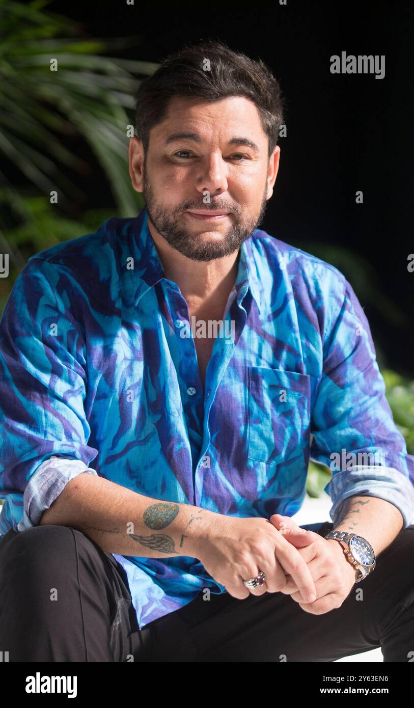 Seville, 05/28/2024. Interview with the singer Miguel Poveda. Photo ...