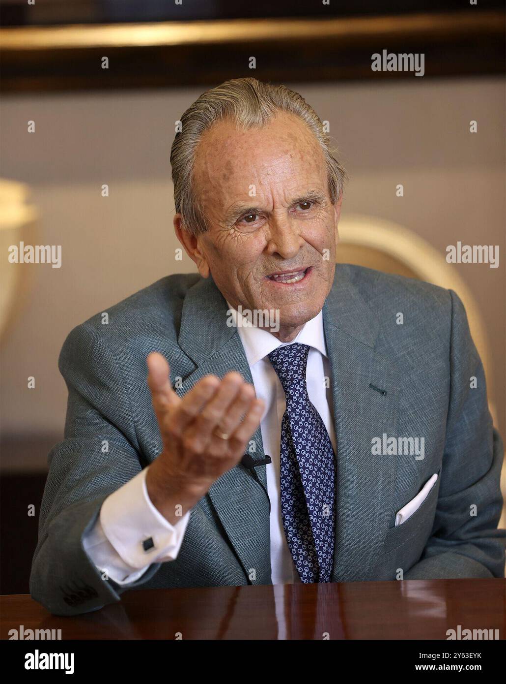 Madrid, 06/13/2024. Interview with former PP President Antonio ...