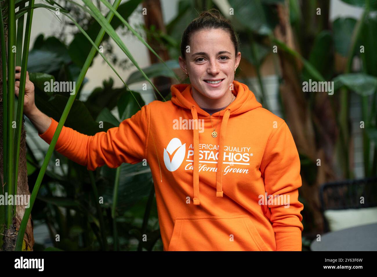 Barcelona, 02/13/2024. Interview with FC Barcelona women's soccer ...