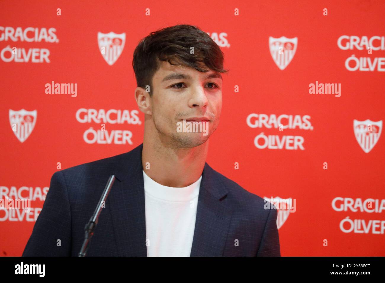 Seville, 05/31/2024. Oliver Torres' farewell as a Sevilla FC player ...