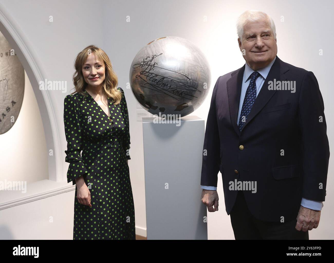 Madrid, 23/02/2024. New contemporary art room at the Liria Palace. The ...