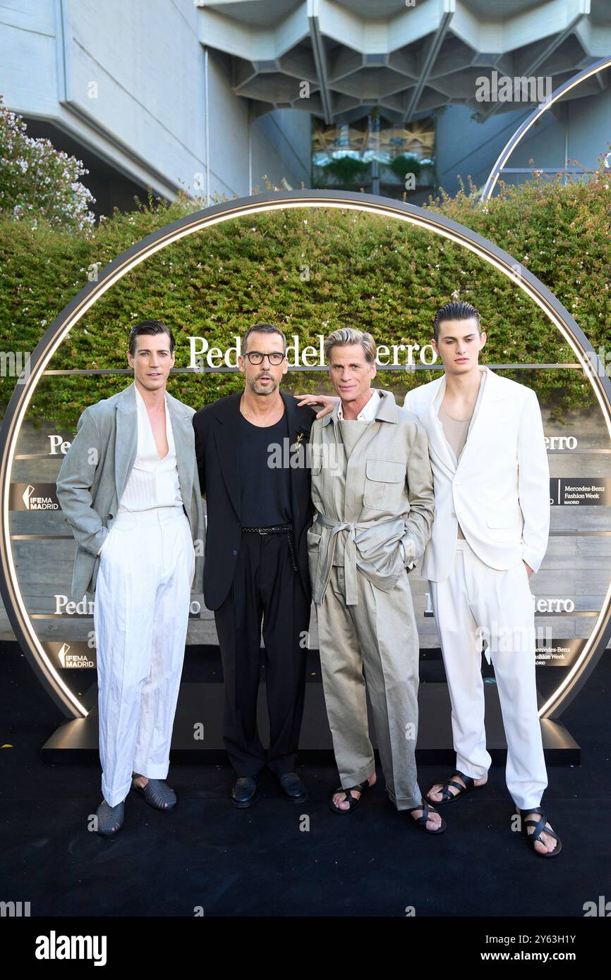 Oriol Elcacho, Mark Vanderloo attends Pedro del Hierro 50th Anniversary 'La leyenda del tiempo ...