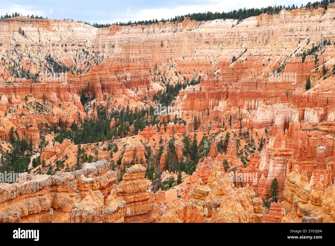 Bryce Canyon National Park, Utah: Amazing sandstone formations of red ...