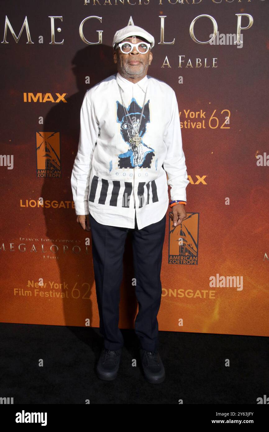 New York, NY, USA. 23rd Sep, 2024. Spike Lee at the NY premiere of ...