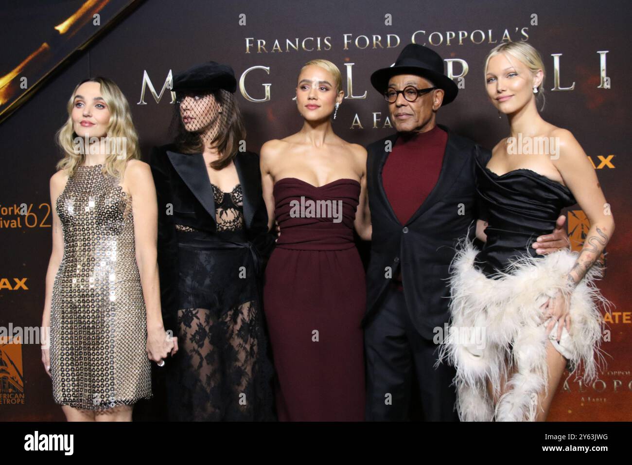 New York, NY, USA. 23rd Sep, 2024. Chloe Fineman, Aubrey Plaza, Nathalie Emmanuel, Giancarlo ...