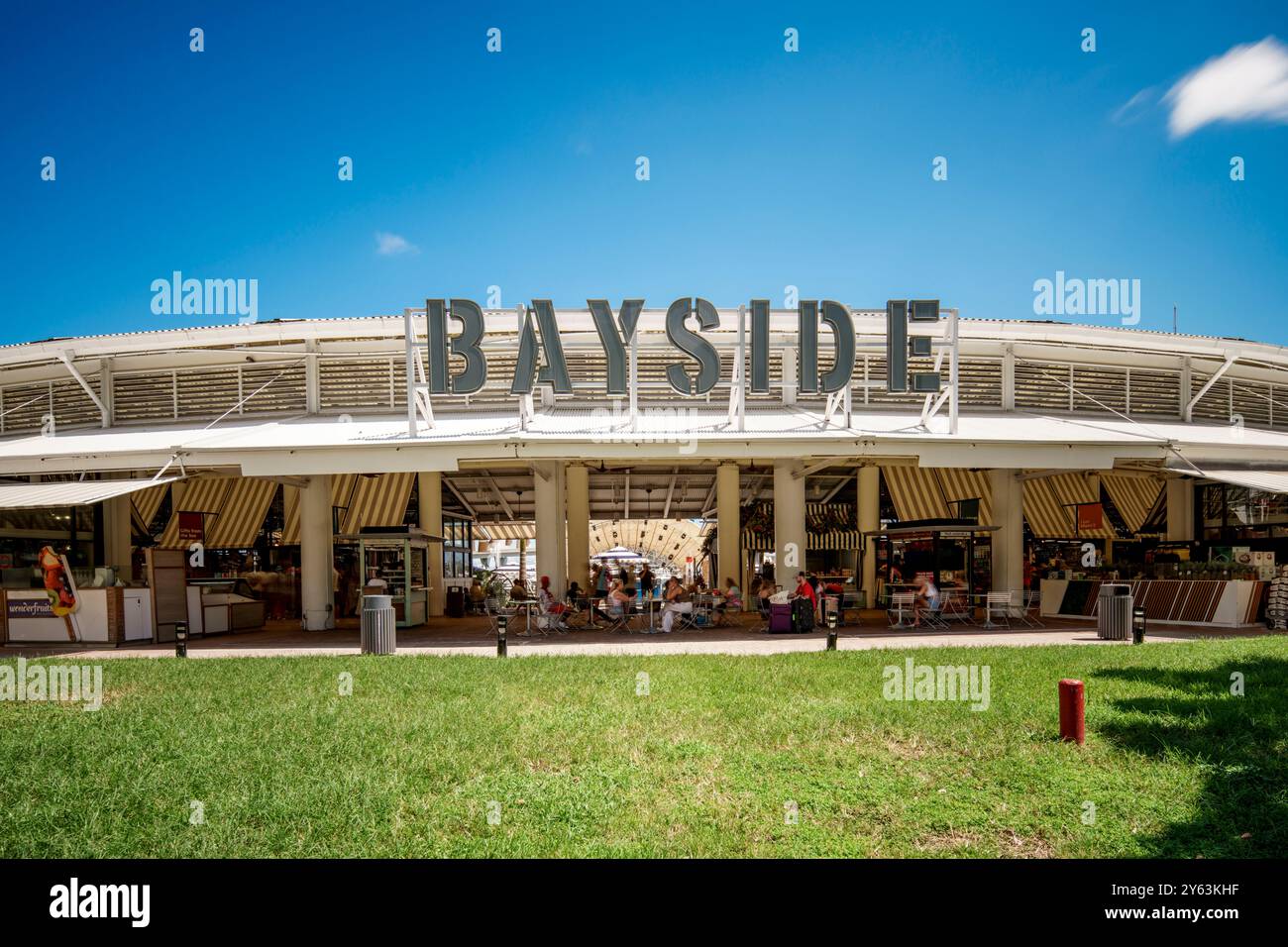 Miami, FL, USA - September 22, 2024: Bayside Marketplace Downtown Miami ...