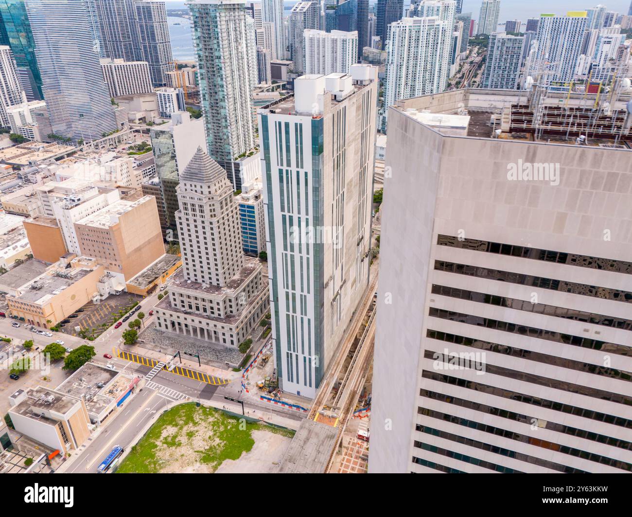 Courthouse and government buildings Downtown Miami FL Stock Photo - Alamy