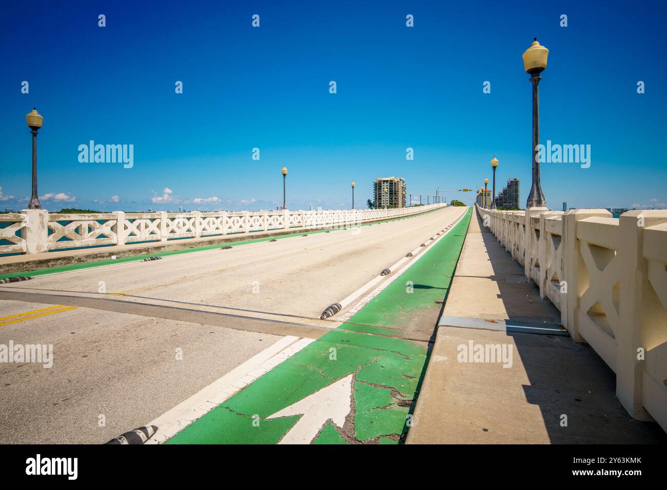 Stock photo Miami Venetian Causeway Stock Photo - Alamy