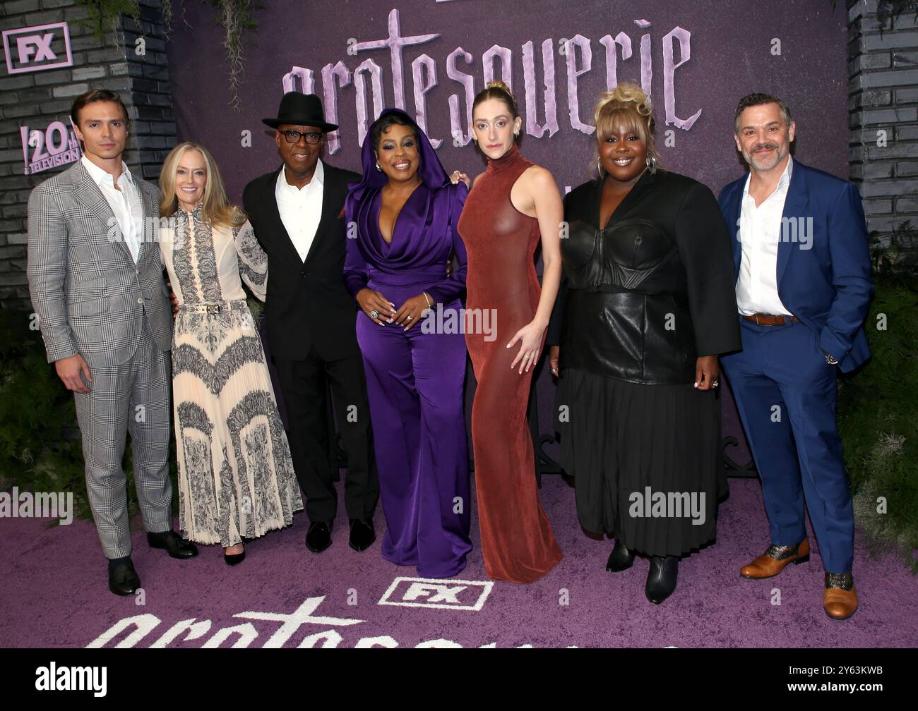 Nicholas Chavez, Karey Burke, Courtney B. Vance, Niecy Nash, Micaela ...