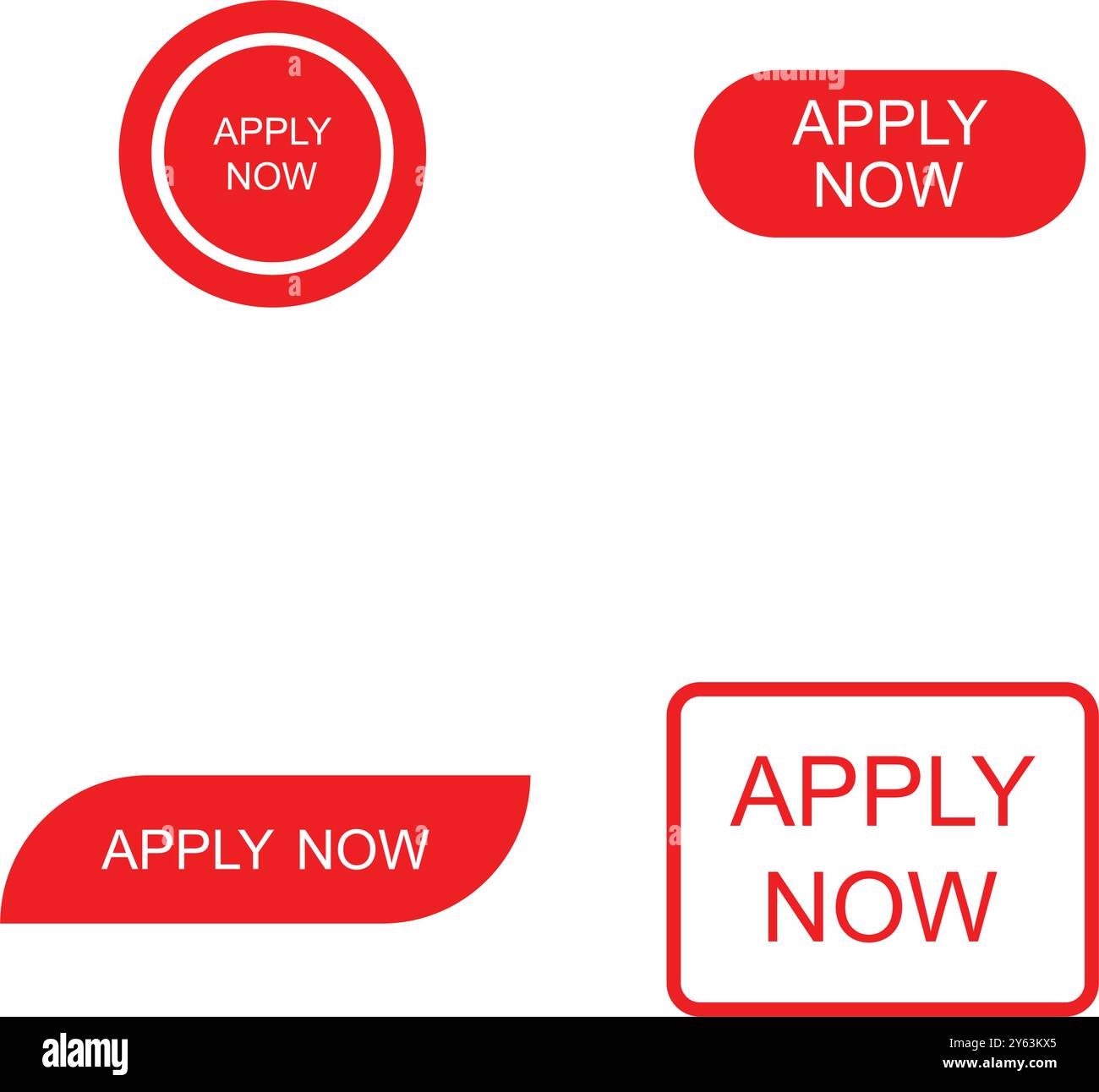 Apply online label sign Cut Out Stock Images & Pictures - Alamy